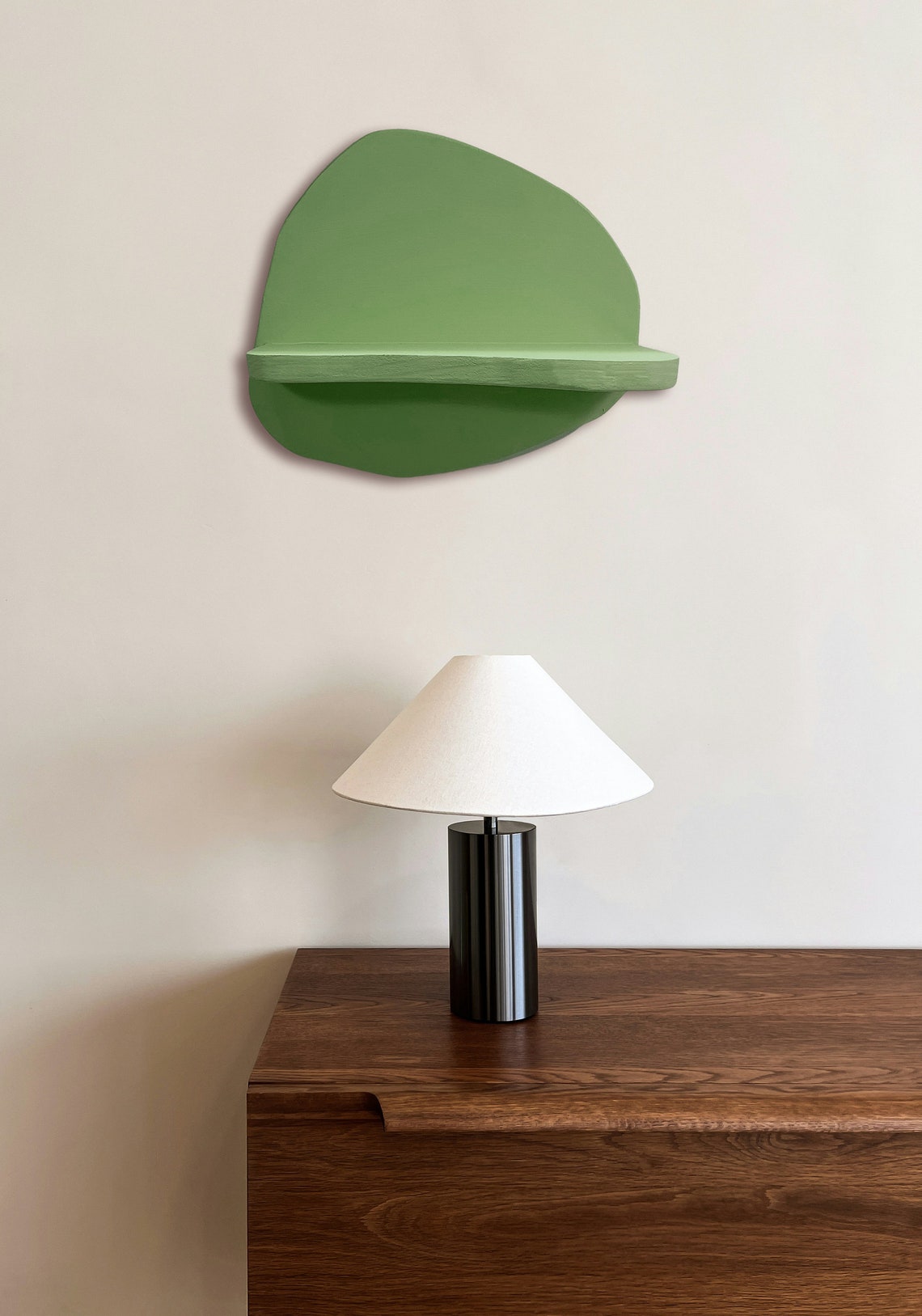 Decorative Shelf, Abstract Shape Colorful Wavy Shelves, Wall Decor ...