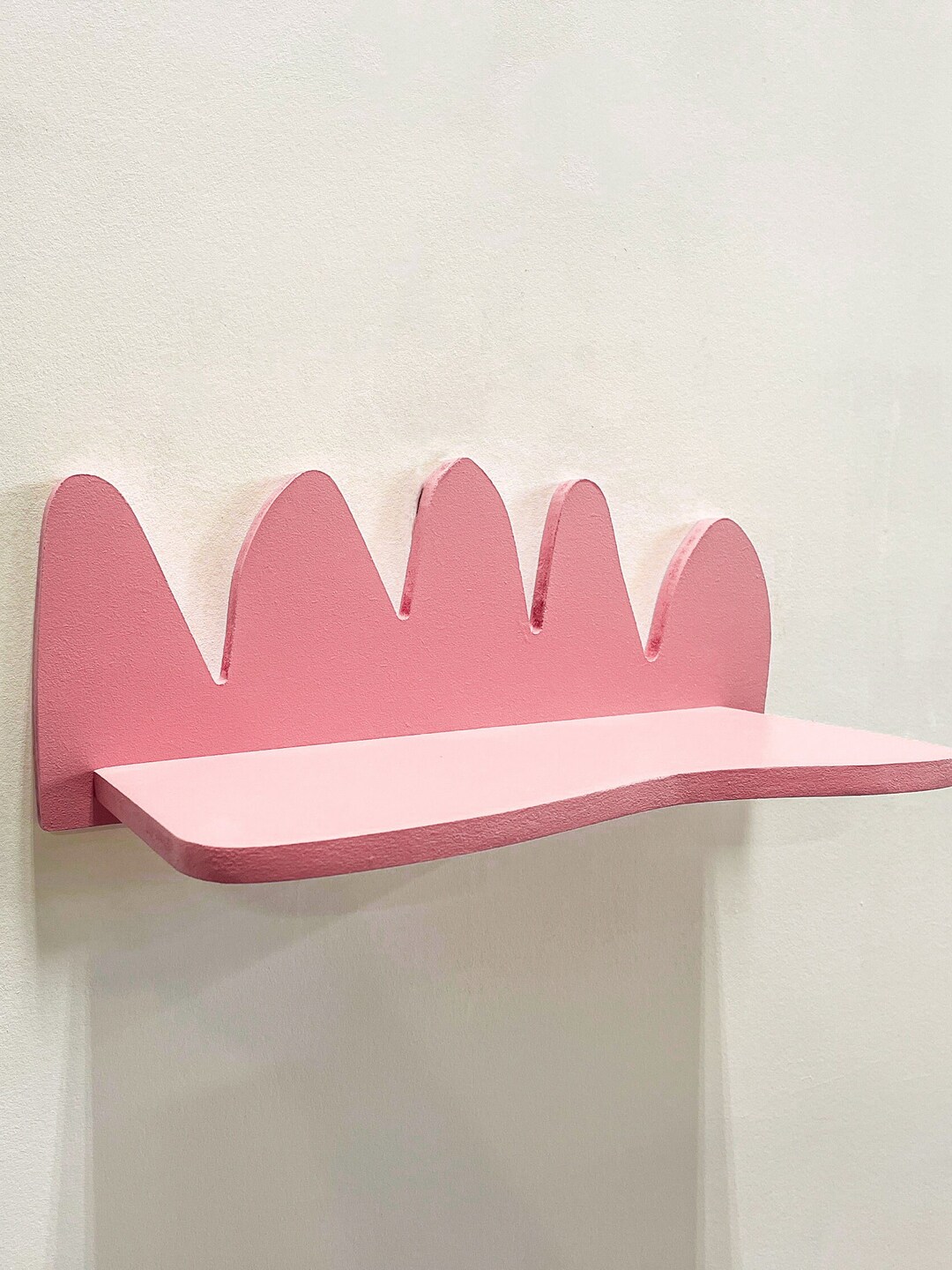 Wiggle Shelf, Unique Shelves, Colorful Aesthetic Wall Decor - Etsy