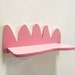 Wavy Shelf, Unique Floating Shelves, Wiggle Wall Decor - Etsy