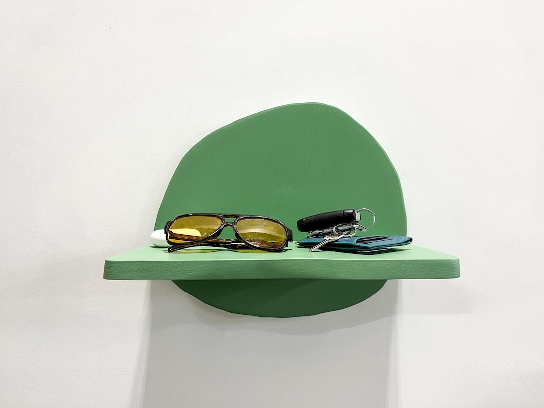 Artsy Floating Shelf, Organic Shape, Colorful Wall Decor - Etsy