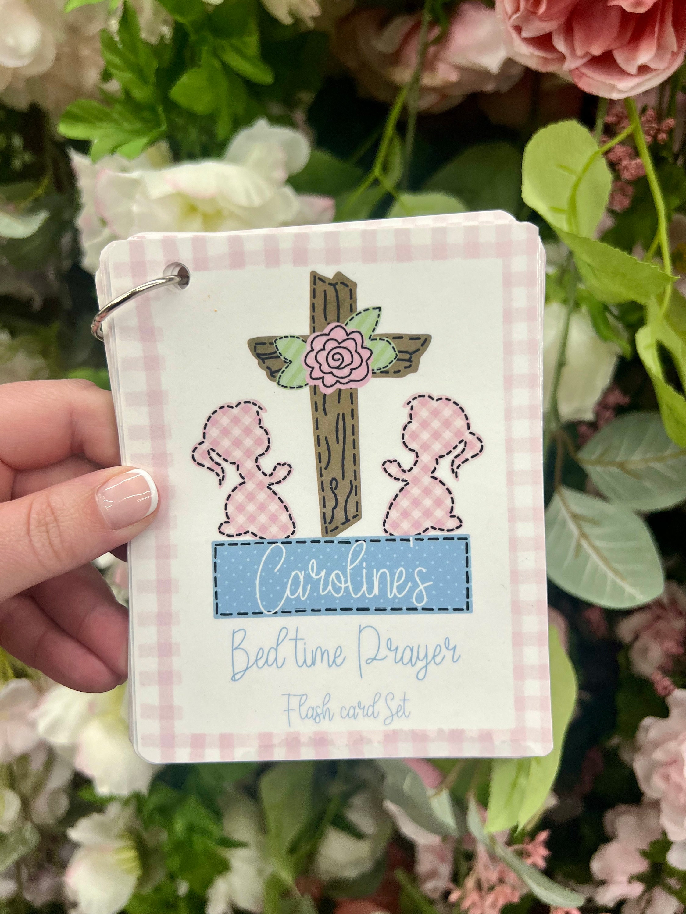 Bedtime Prayer Flash Cards Advent Scripture Cards Christian Toddler ...