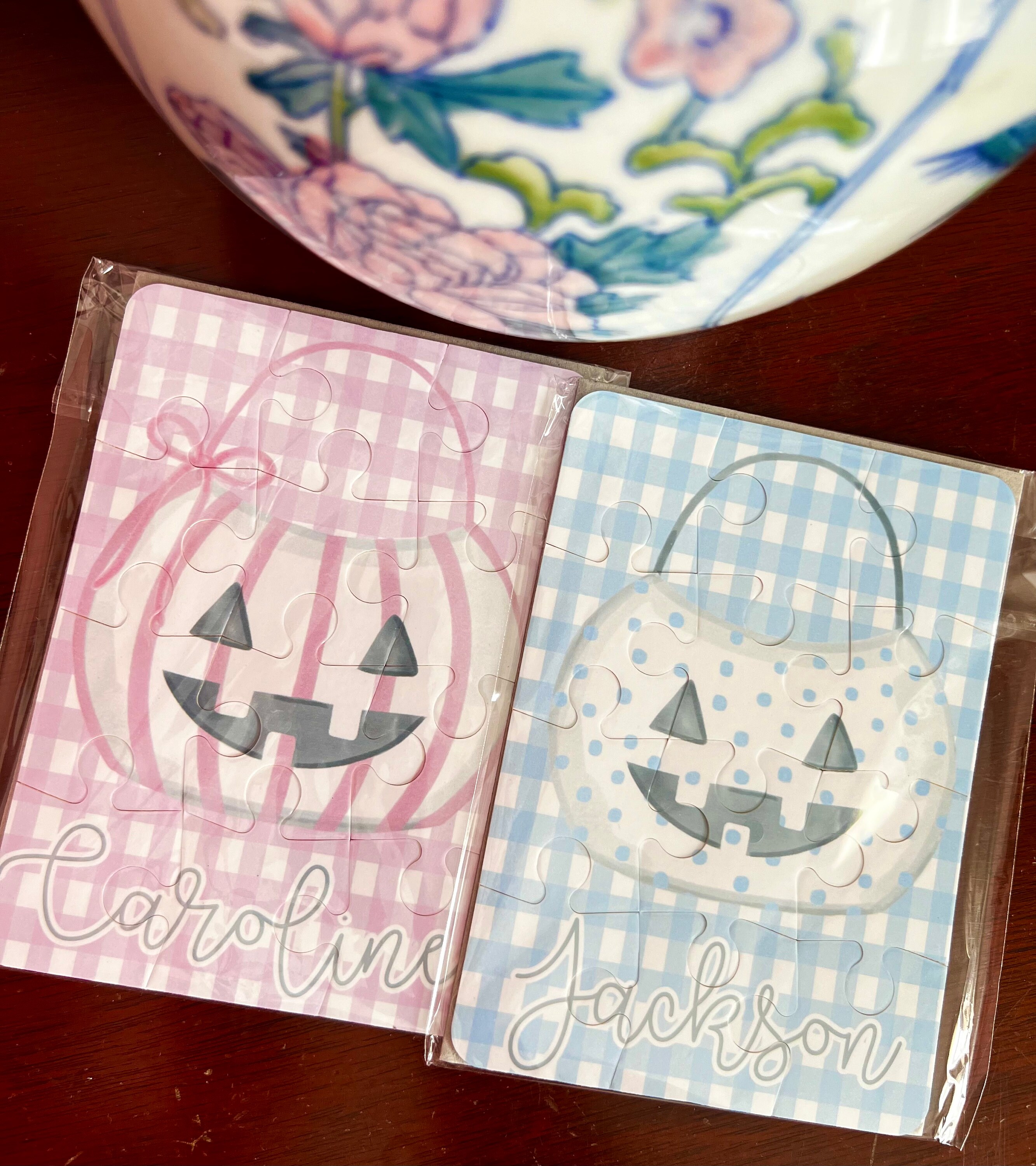 Personalized Halloween Puzzles Boo Basket Ideas for Kids Stuffers ...