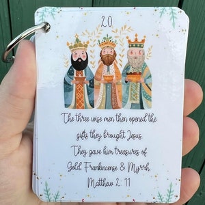 Nativity Story Flash Cards: Christmas Advent Activity (PRINTABLE) - Etsy