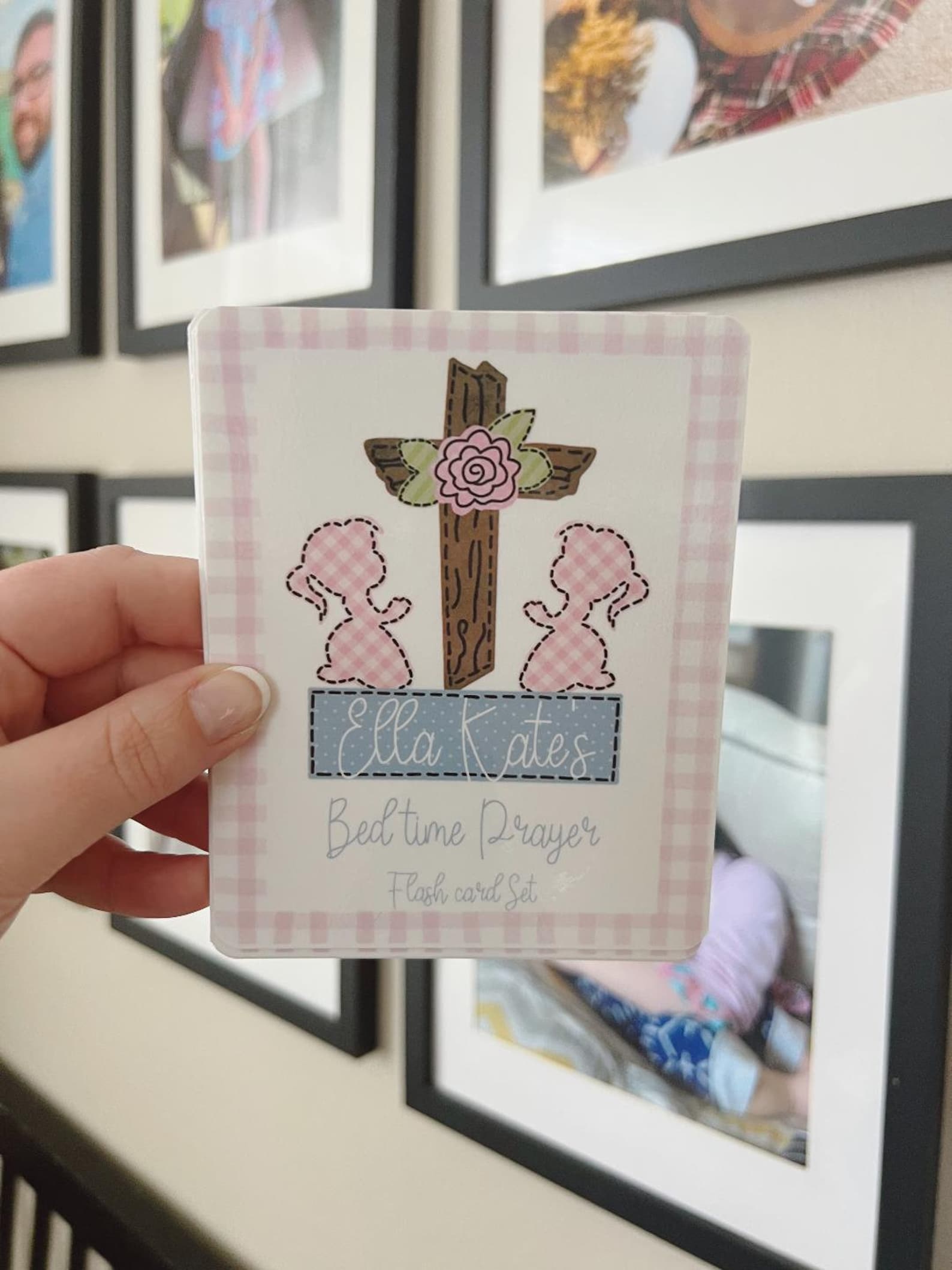 Bedtime Prayer Flash Cards Advent Scripture Cards Christian Toddler ...