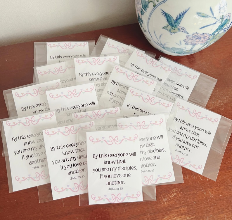 Valentine's Scripture Cards Countdown Valentines Kids Activity ...