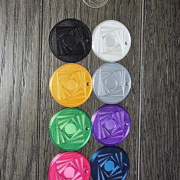 Custom 3d Printed Coin - Etsy
