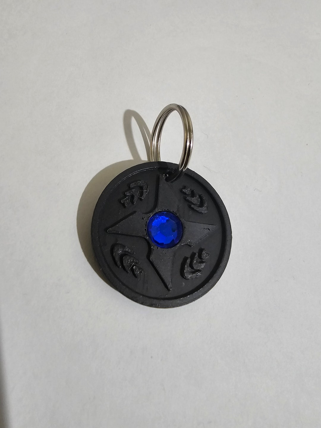 3D Printed Custom Ninja Star Keychain Charm - Etsy