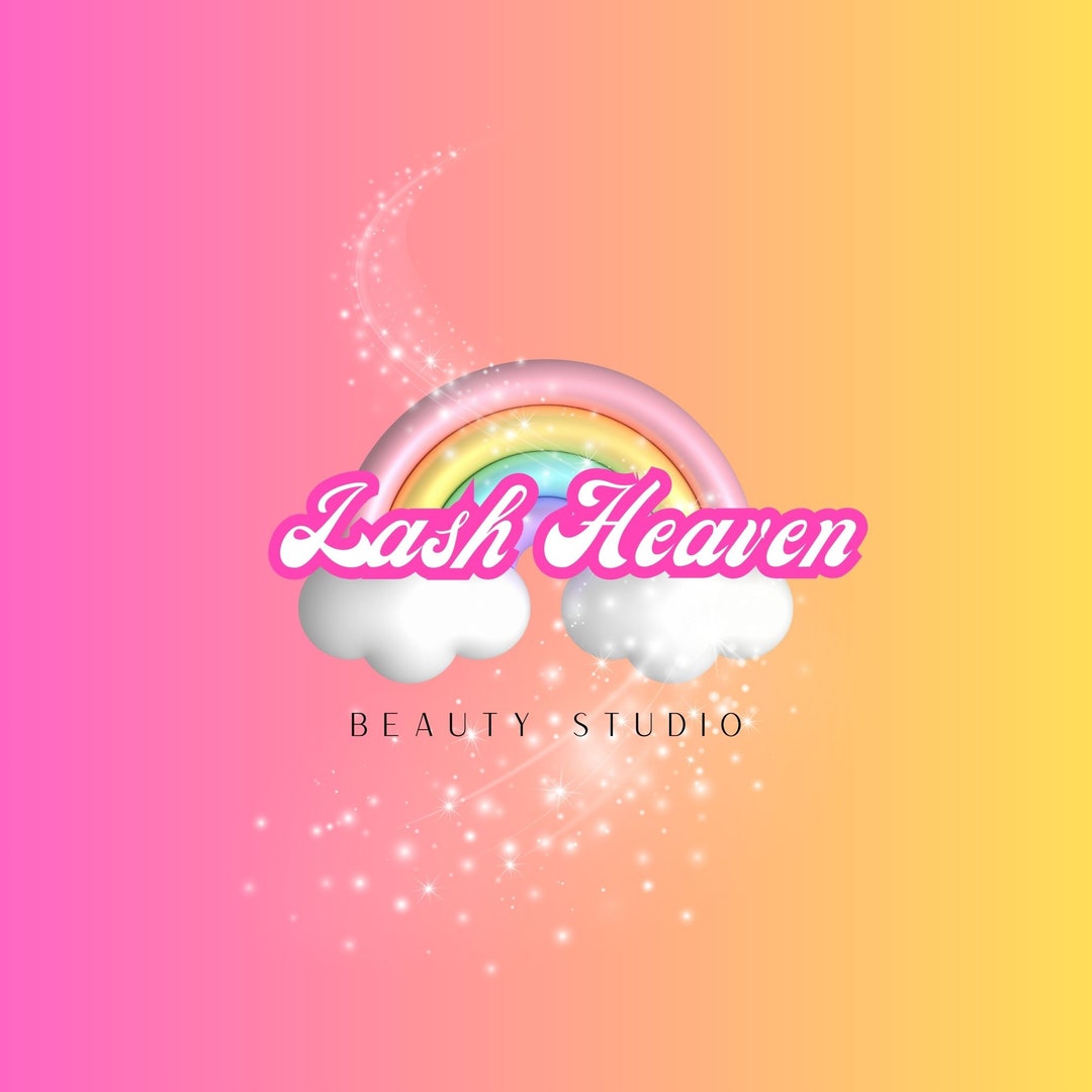 Lash Tech Logo Beauty Logo DIY Canva Logo Salon Logo - Etsy
