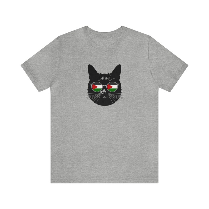 Free Palestine Cat Tshirt Palestine Protest T-shirt We Support - Etsy
