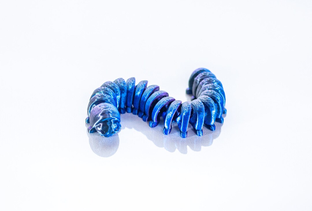 3D Printed Holographic Millipede: Stimulating Fidget Toy & - Etsy
