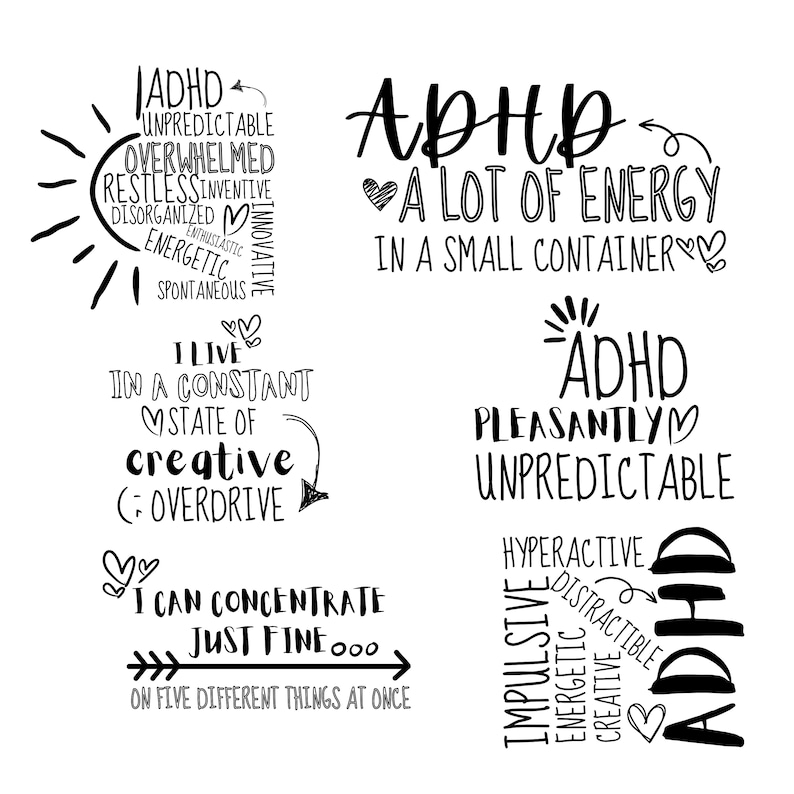 ADHD SVG Mental Health SVG Mental Health Adhd Mental Health Svg Bundle ...