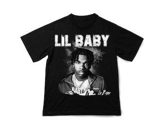 LIL BABY Unisex Softstyle T-shirt, Lil Baby Rap Tee Concert Merch Album ...