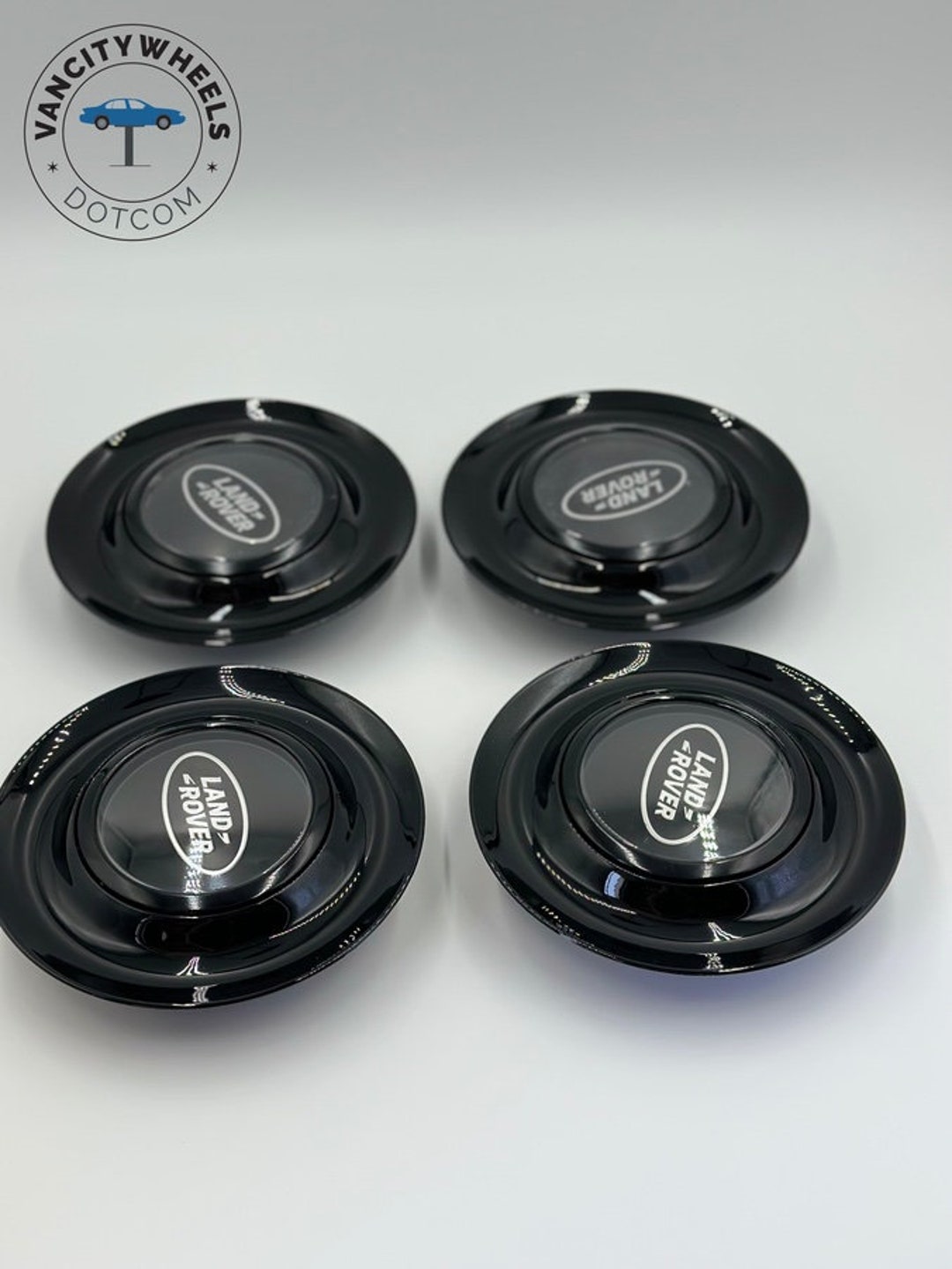 Black Floating Wheel Center Caps for Land Rover 183mm 7.22in - Etsy