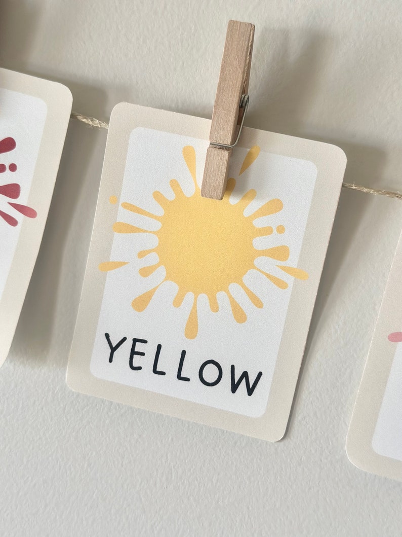 Colour Printable Flash Cards Preschool Teaching Resources - Etsy