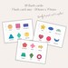 Shape Flash Cards Printable Preschool Resources Homeschool Materials ...