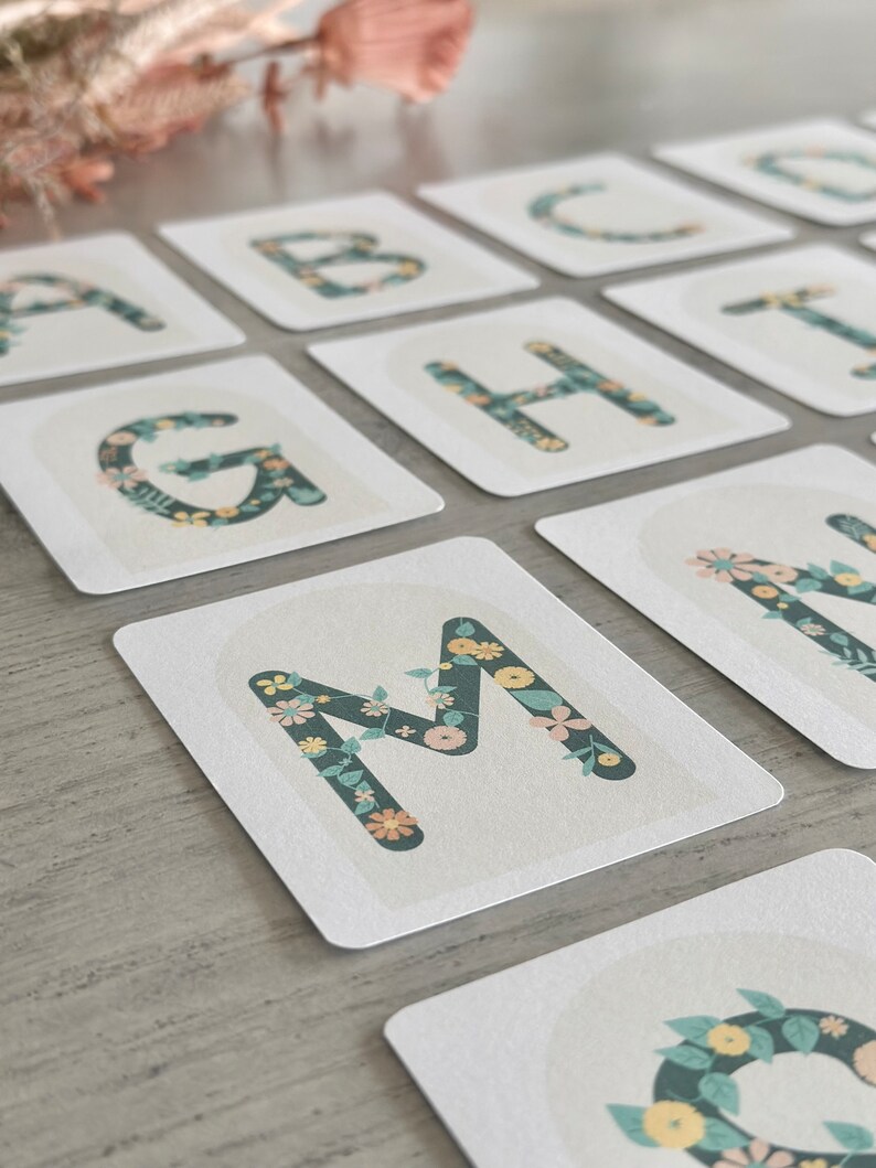 Alphabet Flash Cards Printable Preschool Resources Toddler Activities ...