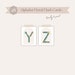 Alphabet Flash Cards Printable Preschool Resources Toddler Activities ...