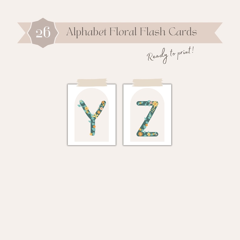 Alphabet Flash Cards Printable Preschool Resources Toddler Activities ...
