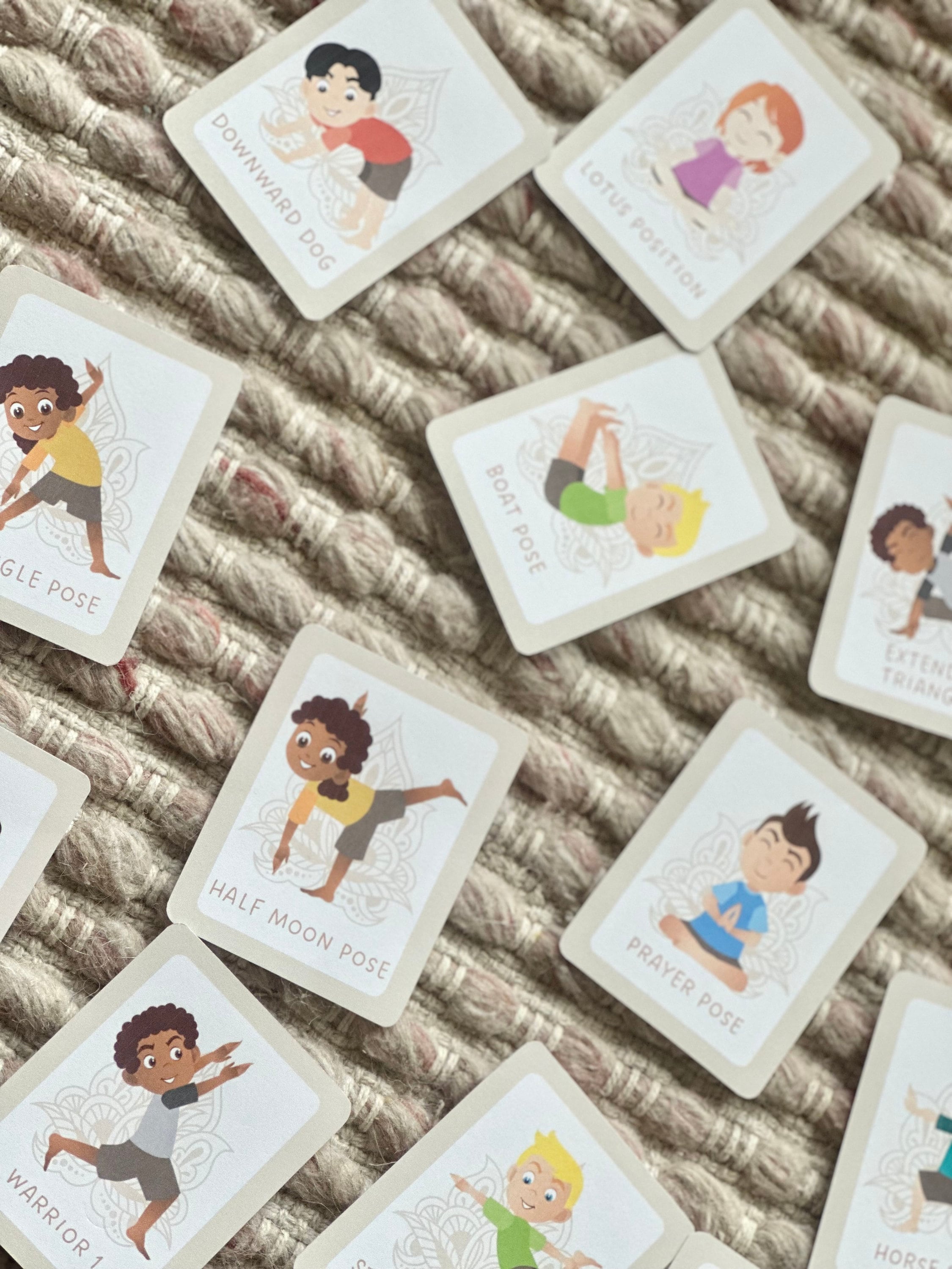 Yoga Printable Flash Cards for Children Visuals Toddler Resources ...