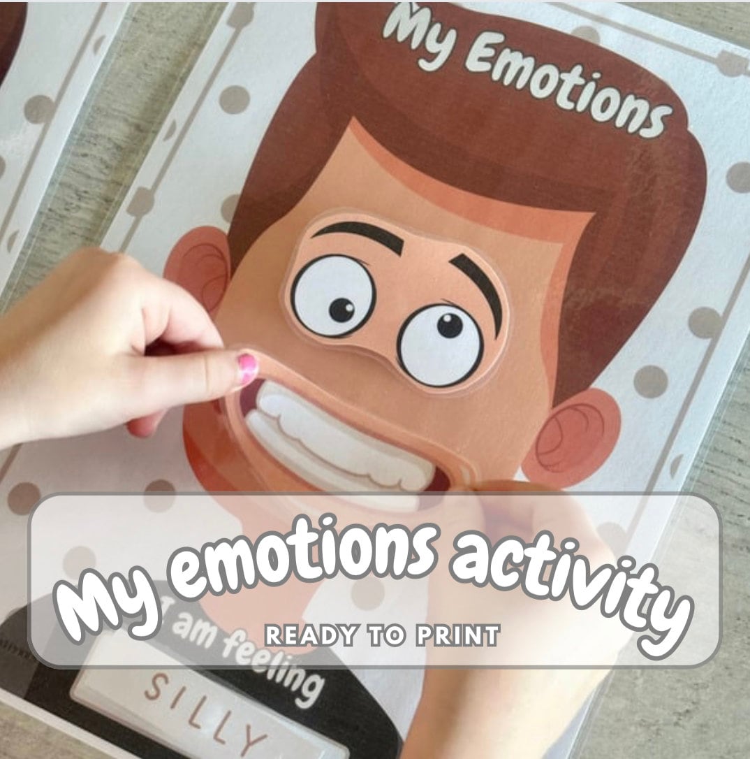 Emotion Activity Preschool Teaching Printable Resources Emotions ...