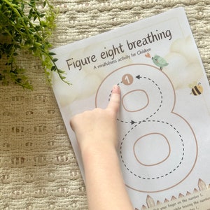 Mindfulness Breathing Printable Activity for Children Mental Health ...