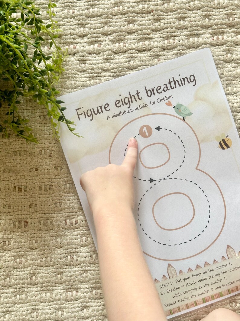 Mindfulness Breathing Printable Activity for Children Mental Health ...