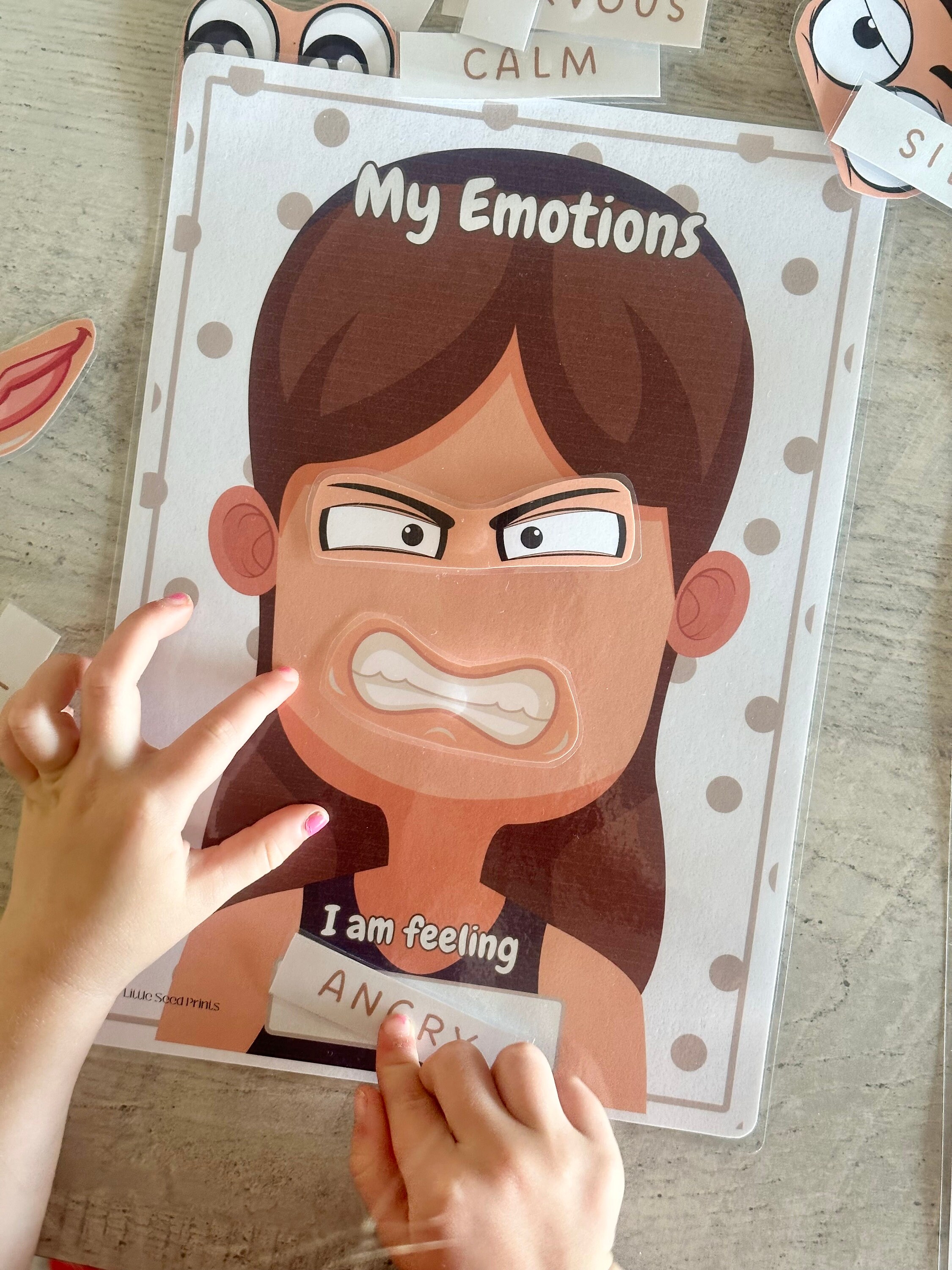 Emotion Activity Preschool Teaching Printable Resources Emotions ...