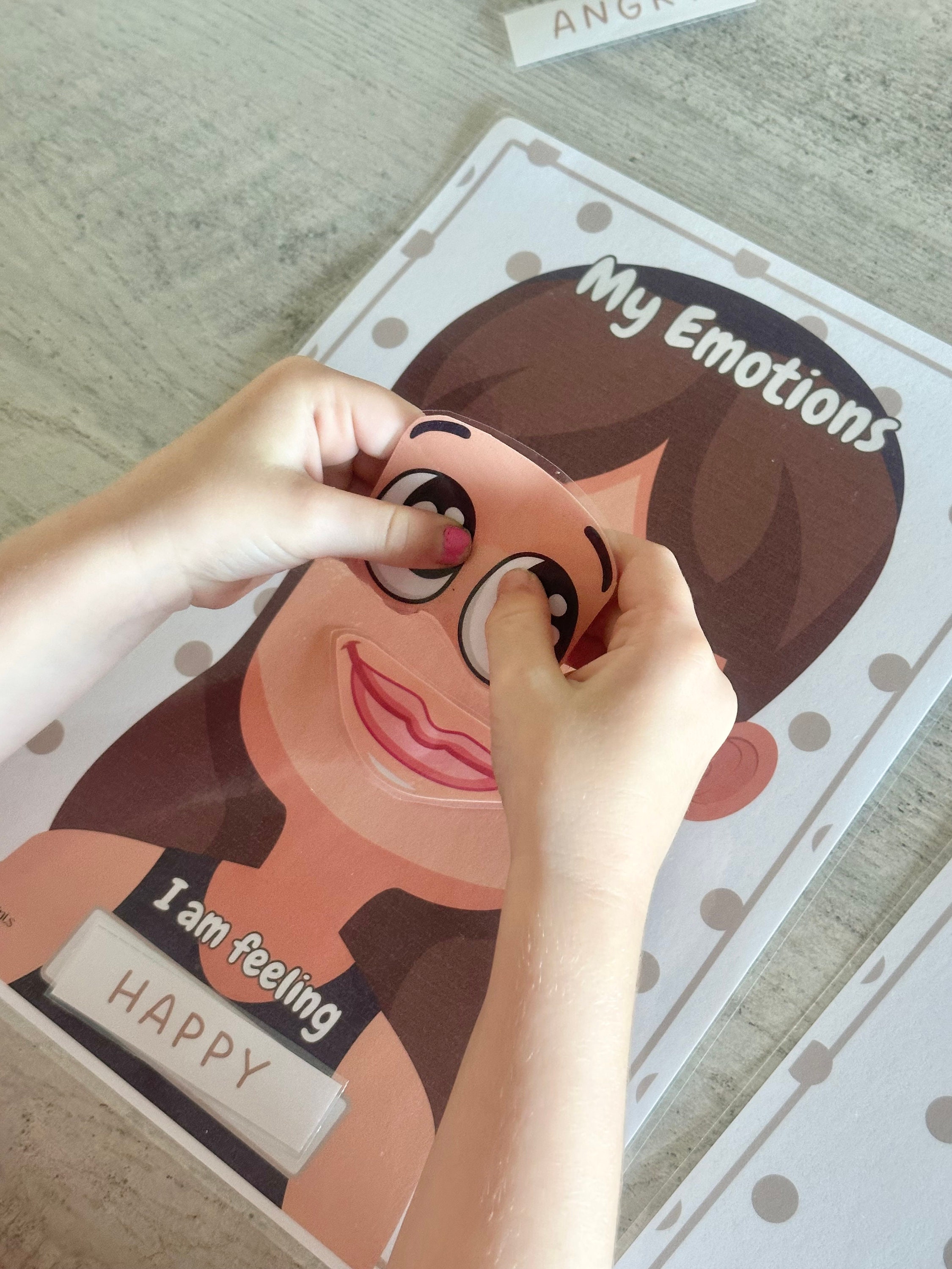 Emotion Activity Preschool Teaching Printable Resources Emotions ...