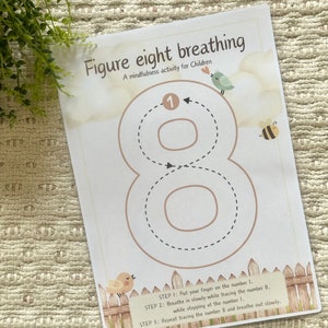 Mindfulness Breathing Printable Activity for Children Mental Health ...