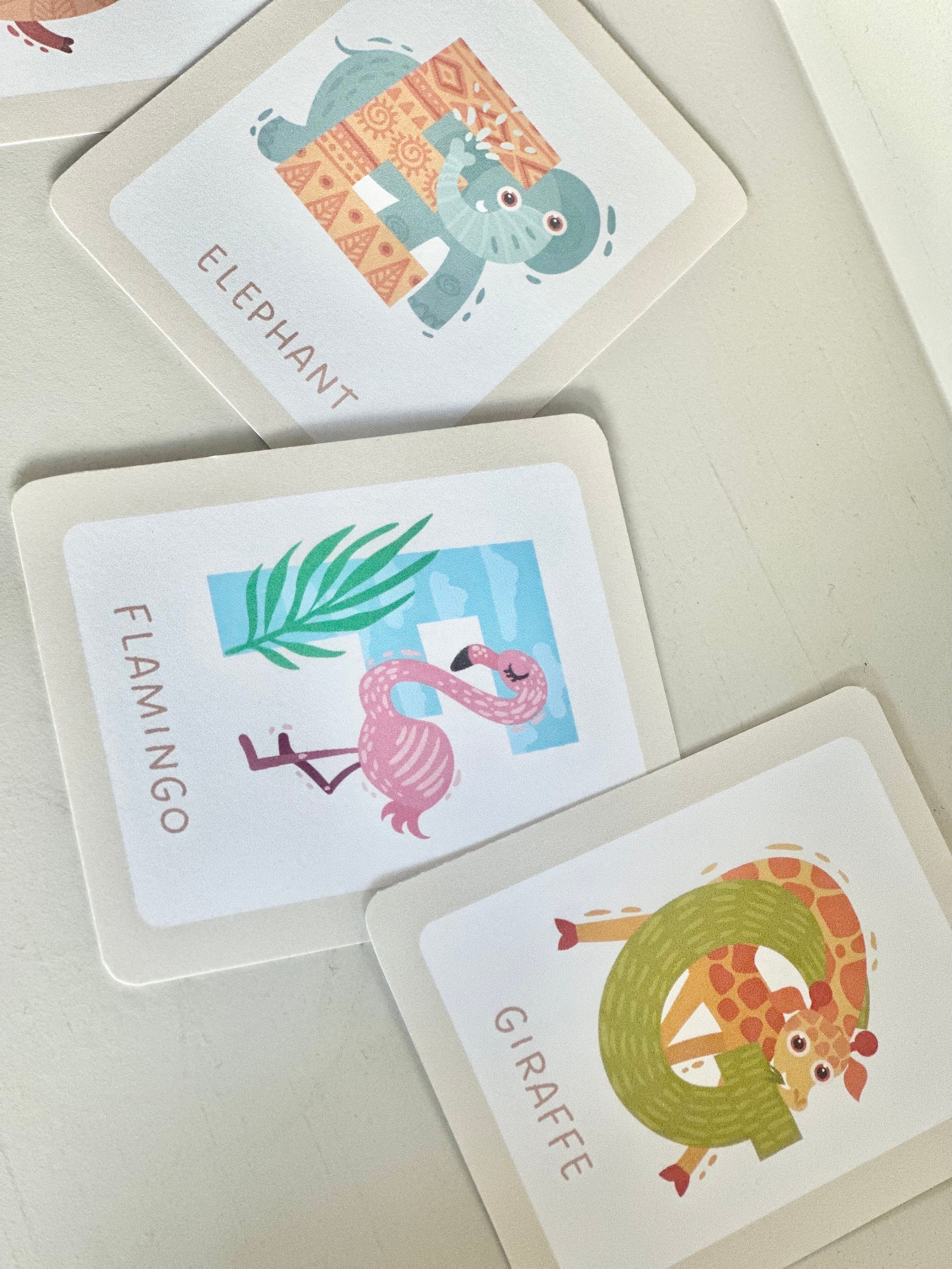 Alphabet Printable Flash Cards Preschool Resources Toddler - Etsy