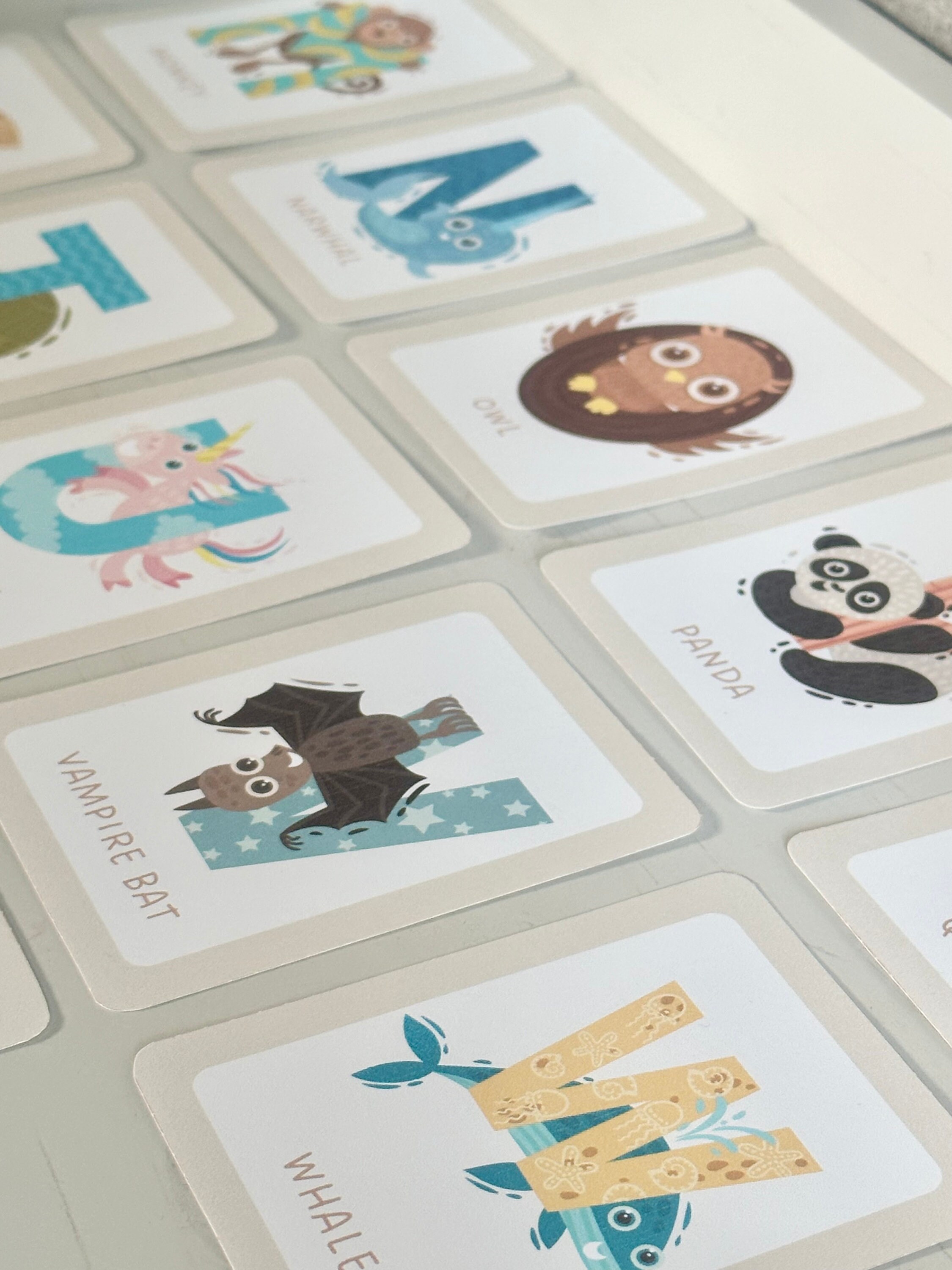 Alphabet Printable Flash Cards Preschool Resources Toddler - Etsy