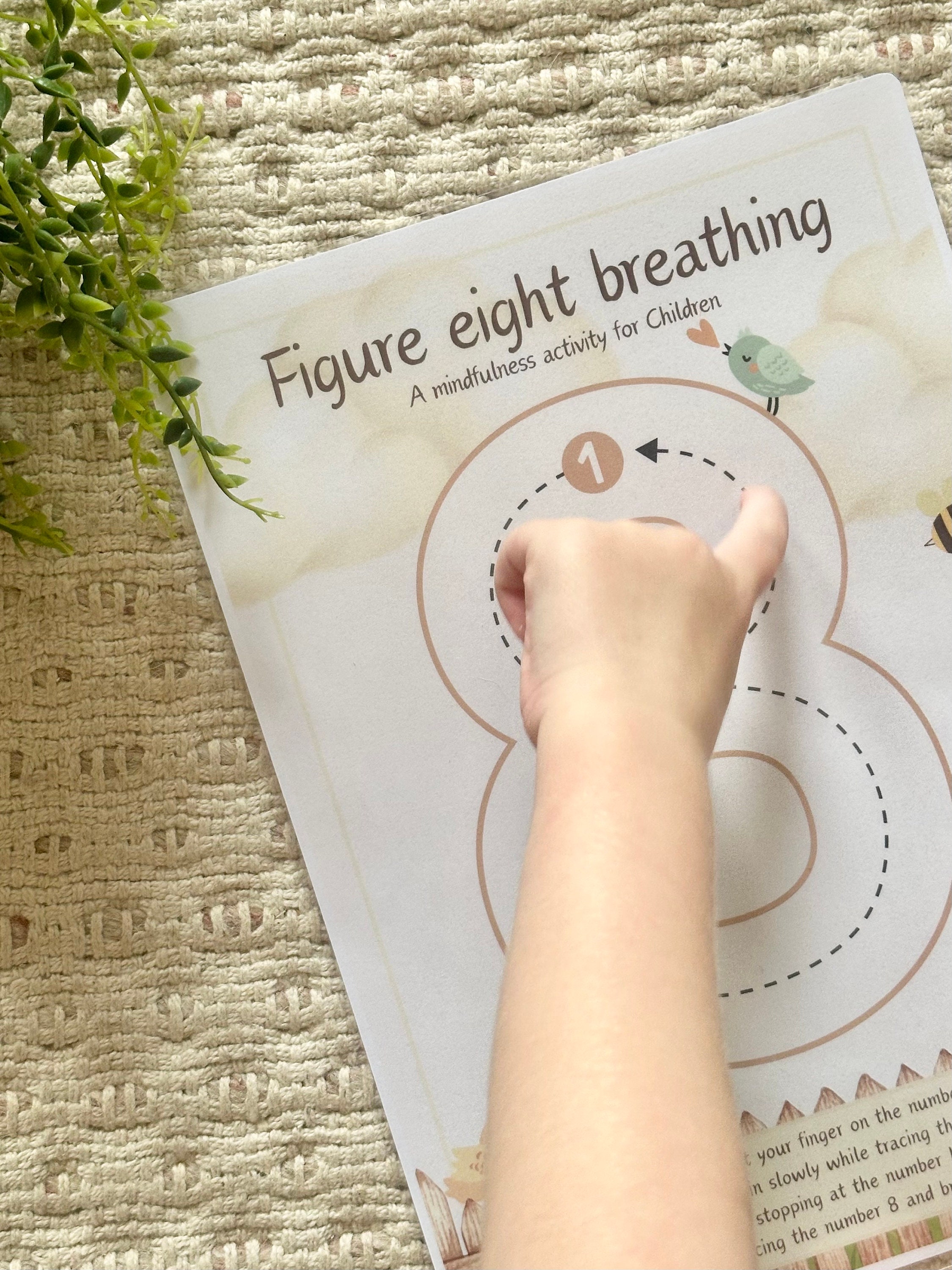 Mindfulness Breathing Printable Activity for Children Mental Health ...