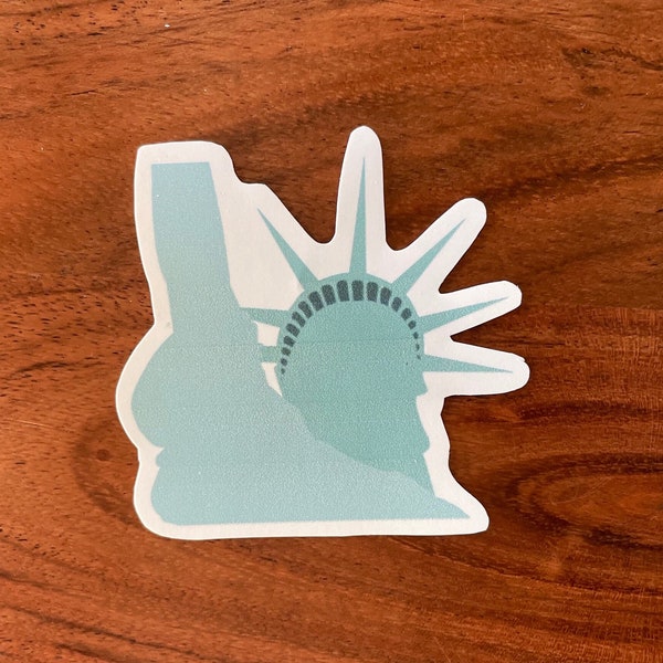 Lady Liberty Sticker - Etsy