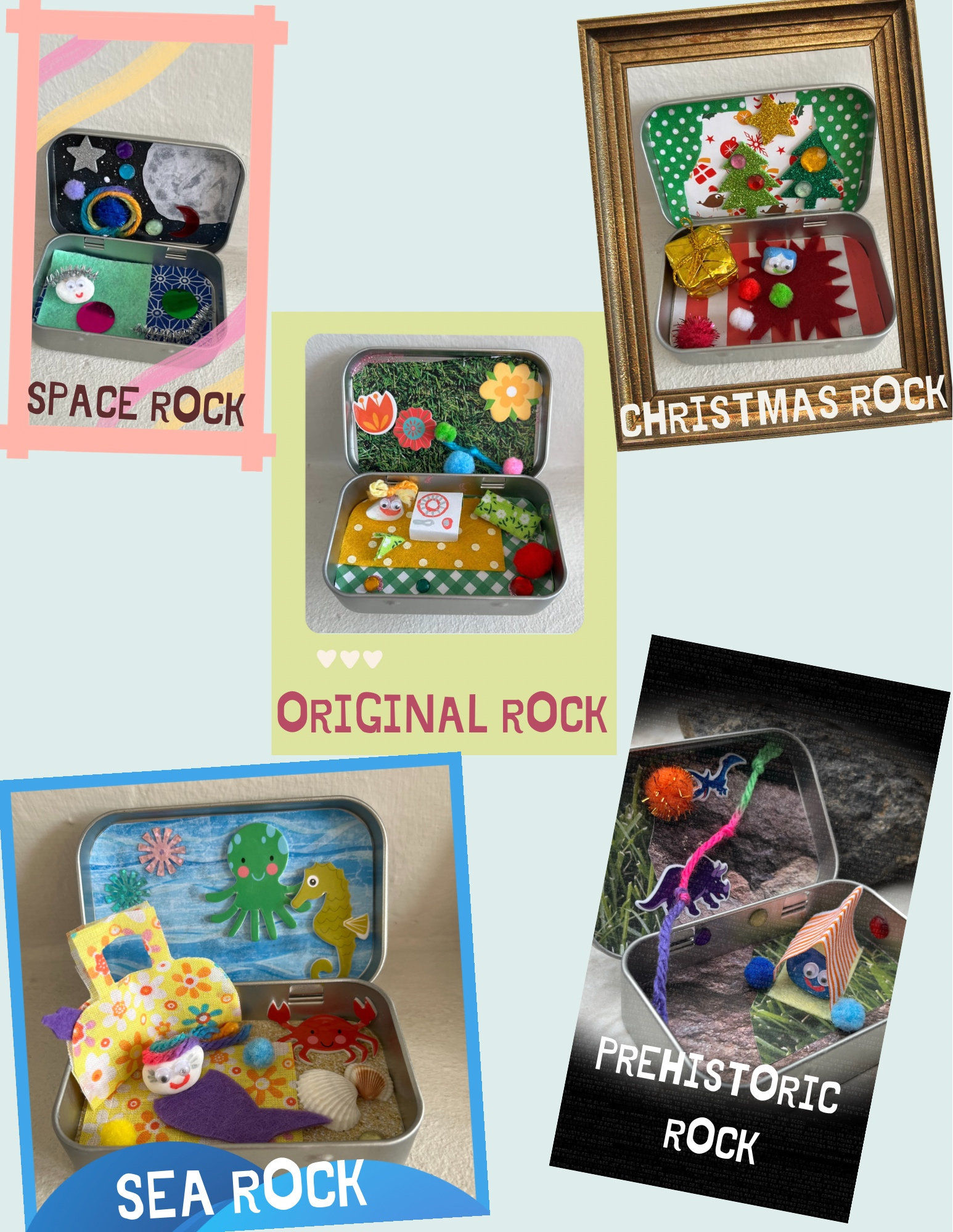 Pet Rock Activity Kit, Kids Party Favor - Etsy