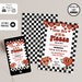 Valentine's Party Invitation Retro Pizza Valentine Party Love You to ...