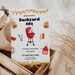 Cookout Invitation, Backyard Barbeque Editable Invitation, Grill and ...
