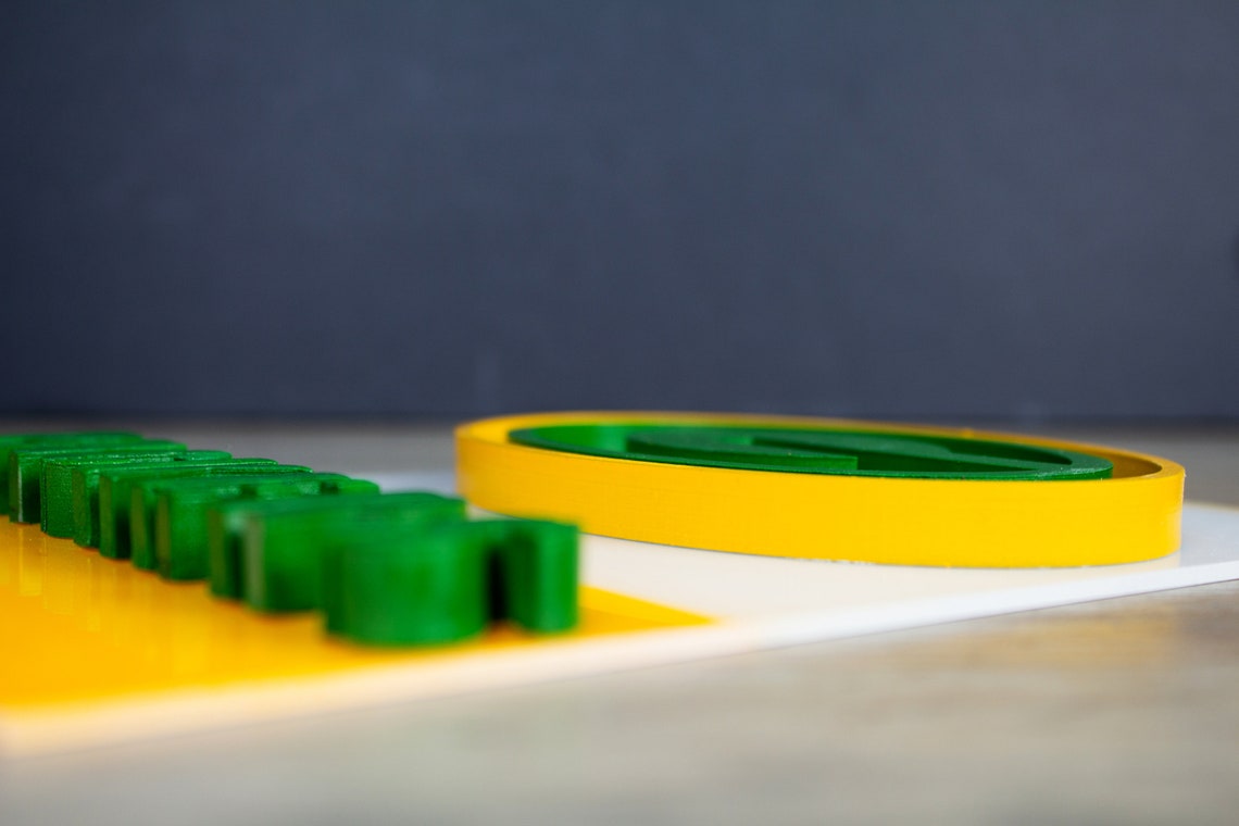 Personalized Green Bay Packers 3D Acrylic Cheese | NFL Fan Decor - Etsy
