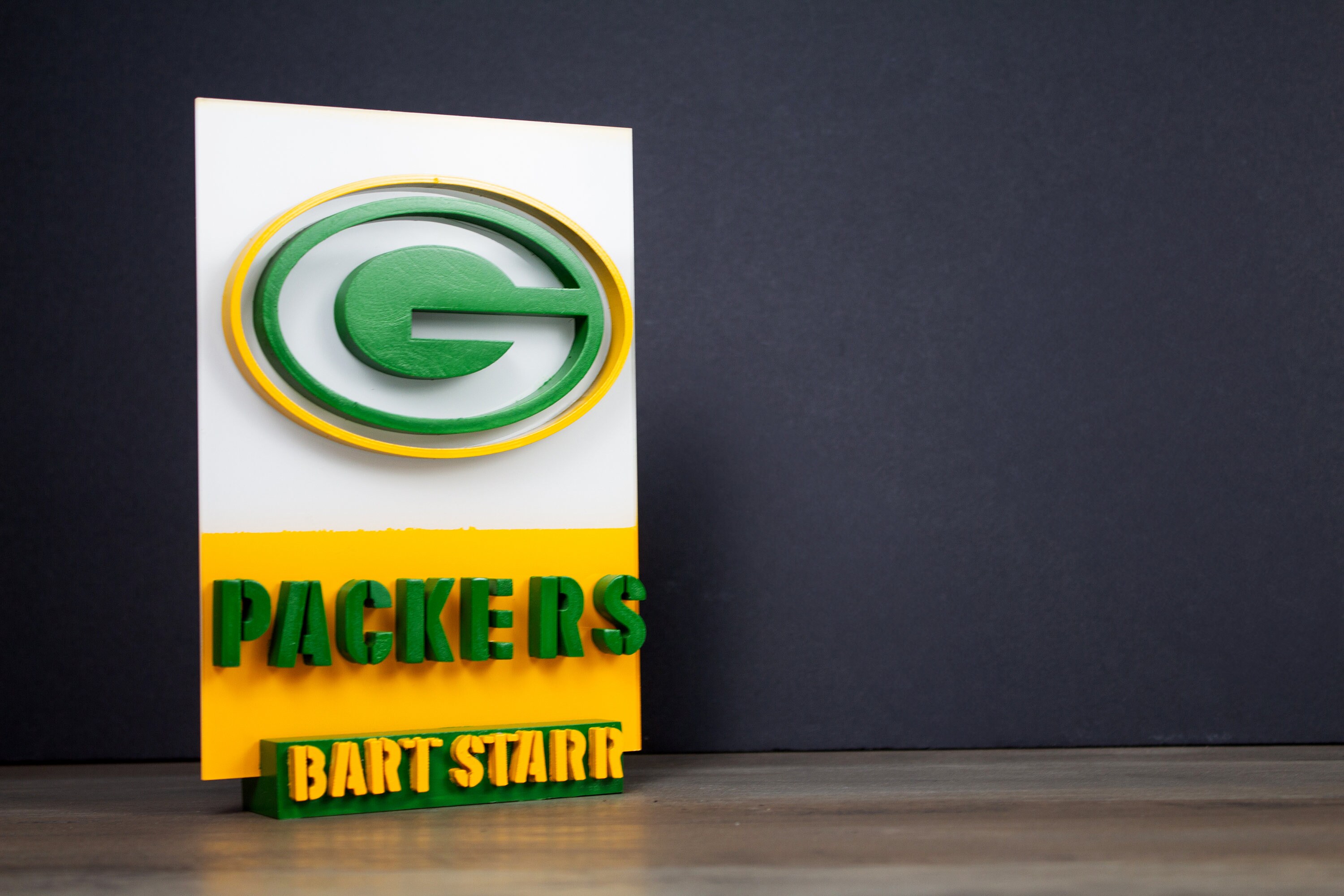 Green Bay Packers 3D Cheese Personalized Acrylic Display NFL Team Pride ...