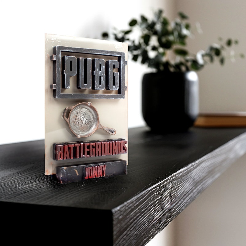 Custom Gaming Desk Sign - Etsy