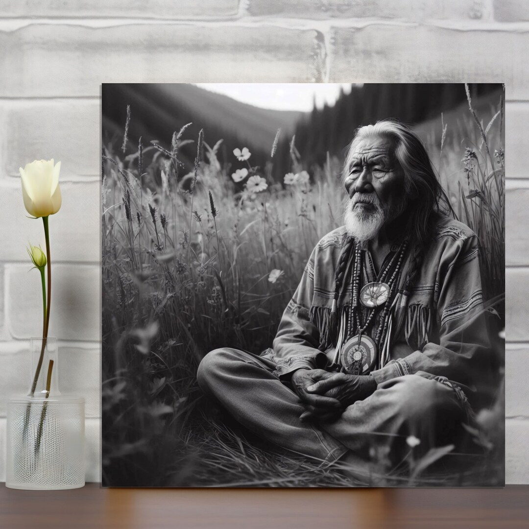 Native Americans Canvas Wall Art Indigenous Tribal Decor Canvas Wall ...