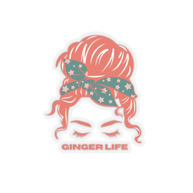 Kiss-cut Stickers Ginger Life - Etsy