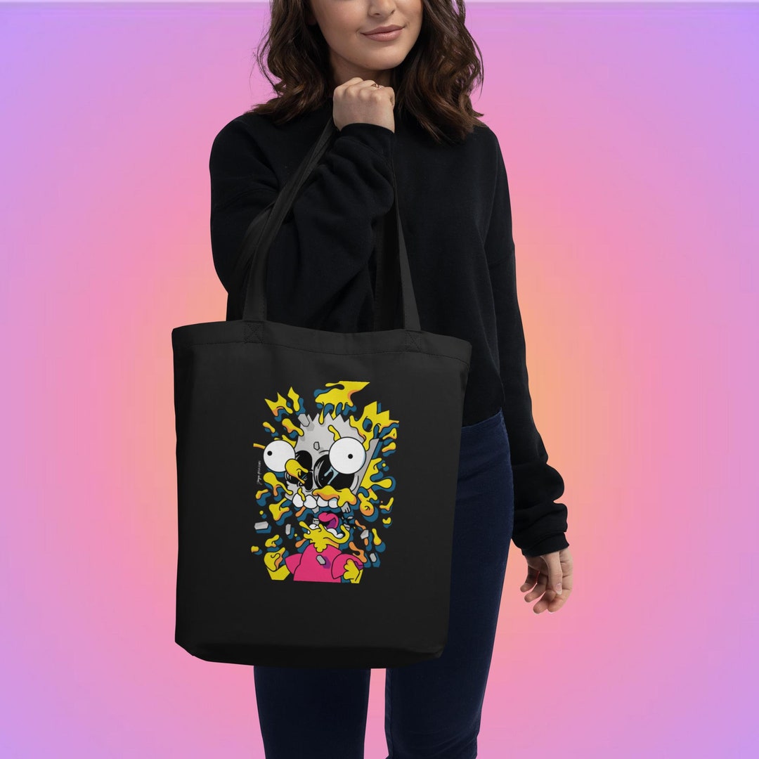 Exploded Bart Simpson eco Tote Bag - Etsy