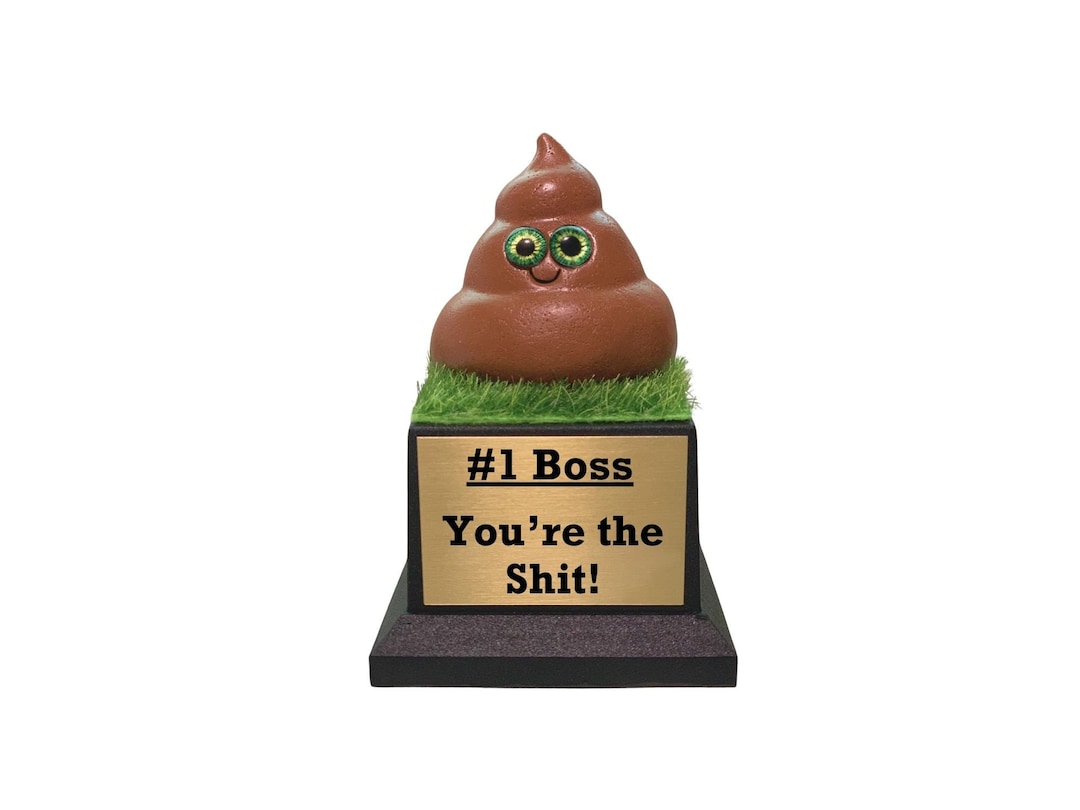Best Boss Poop Trophy - Etsy
