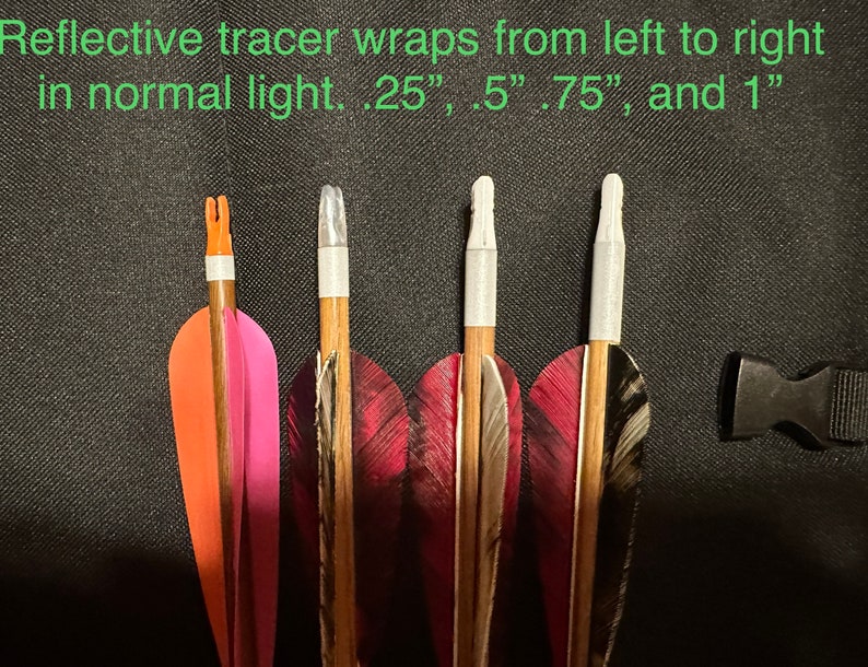 Reflective Archery Arrow Tracer Wraps 12 per Package. - Etsy