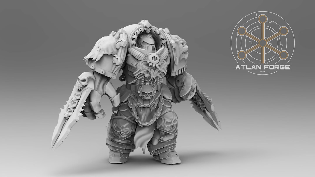 Hades Assault Thanatoi Miniature WH40K Proxy 14K Resin Printed ...