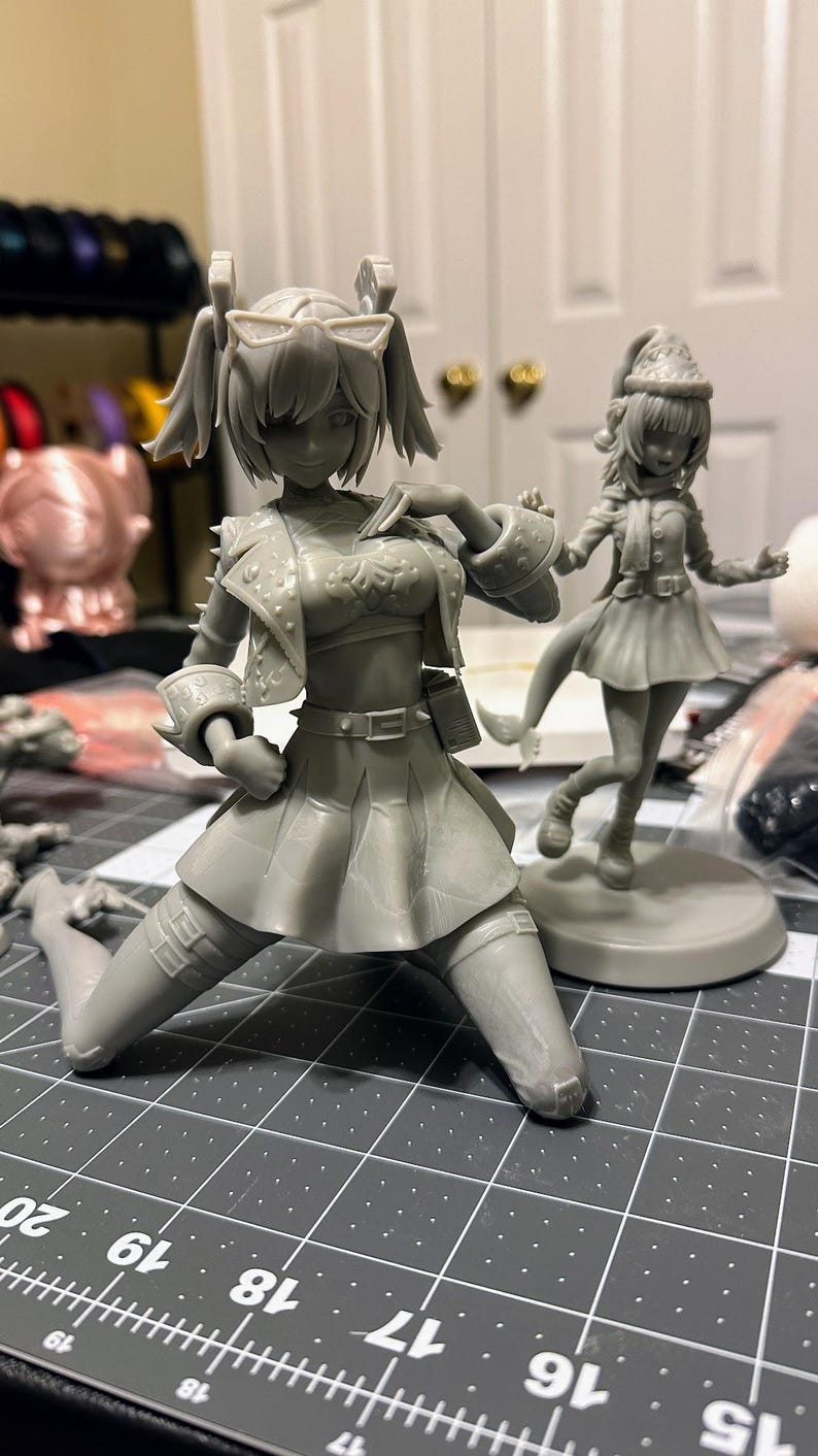 Custom Resin 3D Printing Service Anime Figures, Video Game Models ...
