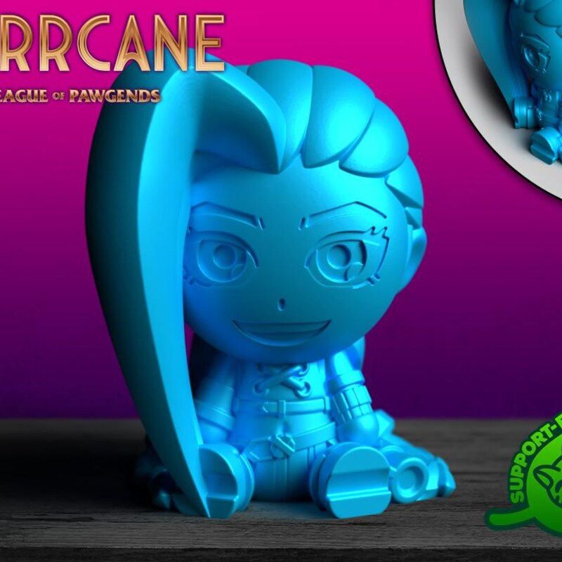 Arcane Jinx Figure - Etsy