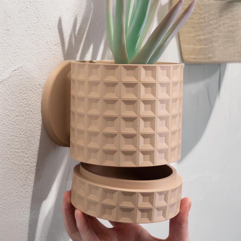 Geometric Wall Planter - Etsy