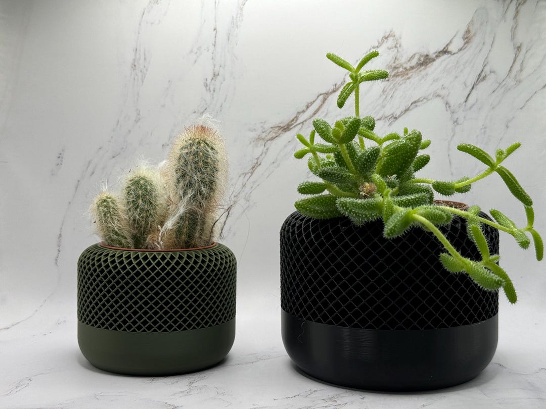 Modern Apple HomePod Inspired Pot Choose From 10 Colors Contemporary ...