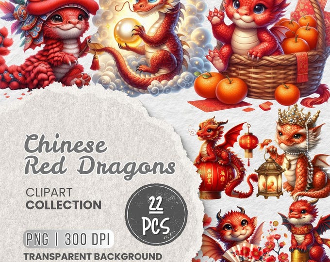 Year of Dragon Baby Shower Clipart Cute Baby Dragon PNG A Little Dragon ...